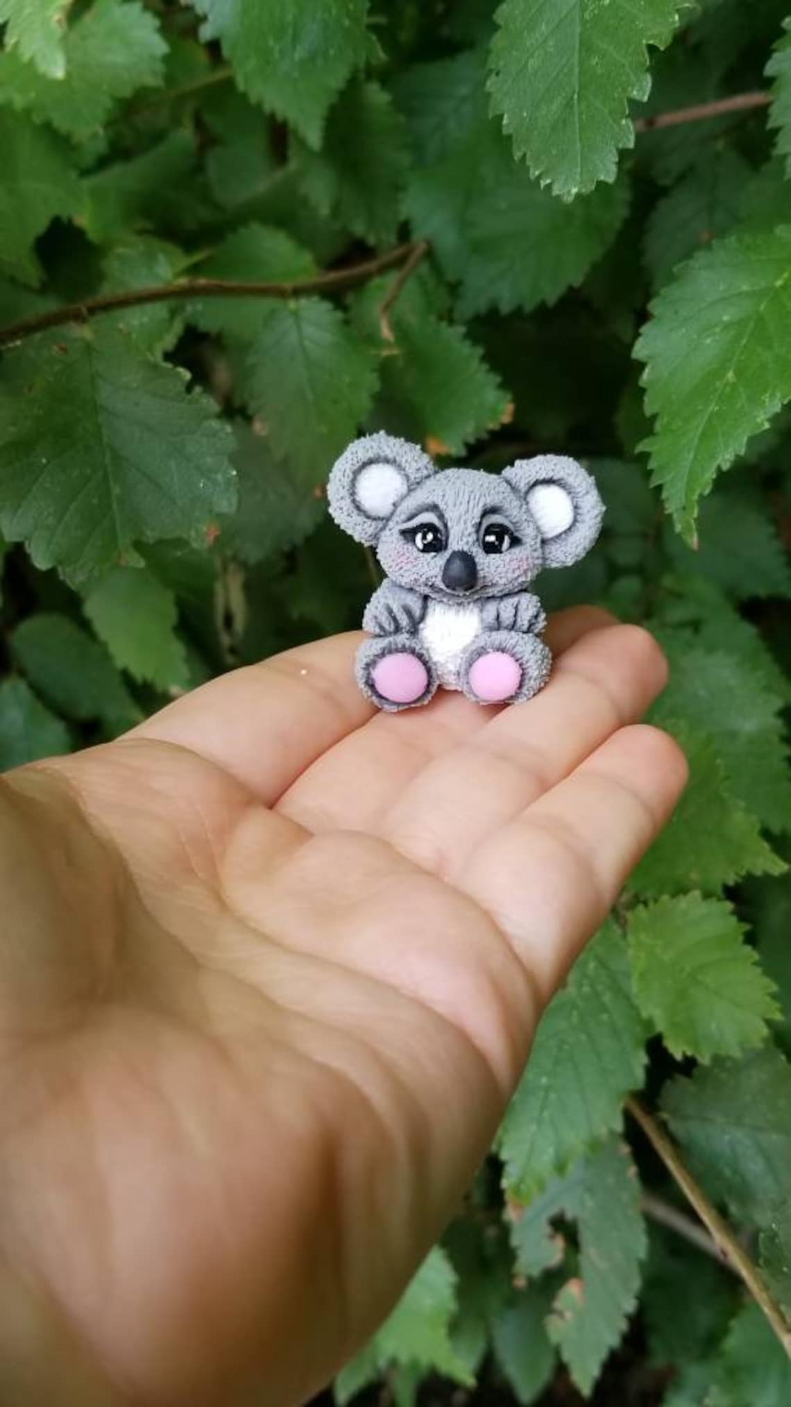 Koala Miniature Mini Koalaaustralian Animal Figurine Koala - Etsy