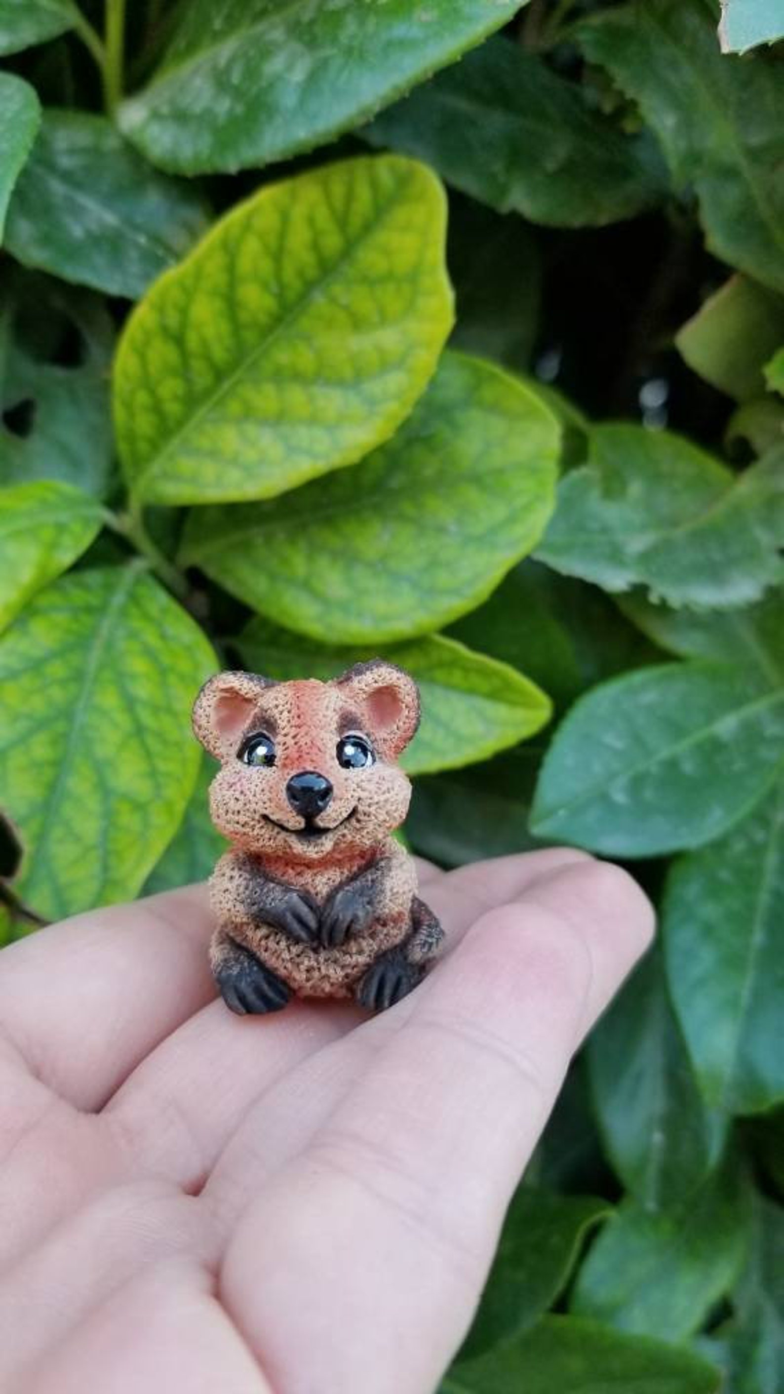 Cute Quokka Miniature Gift Mini Quokka Sculpture Quokka - Etsy