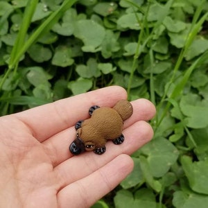 Cute Platypus Miniature,mini Platypus Figurine, Australian Animal ...