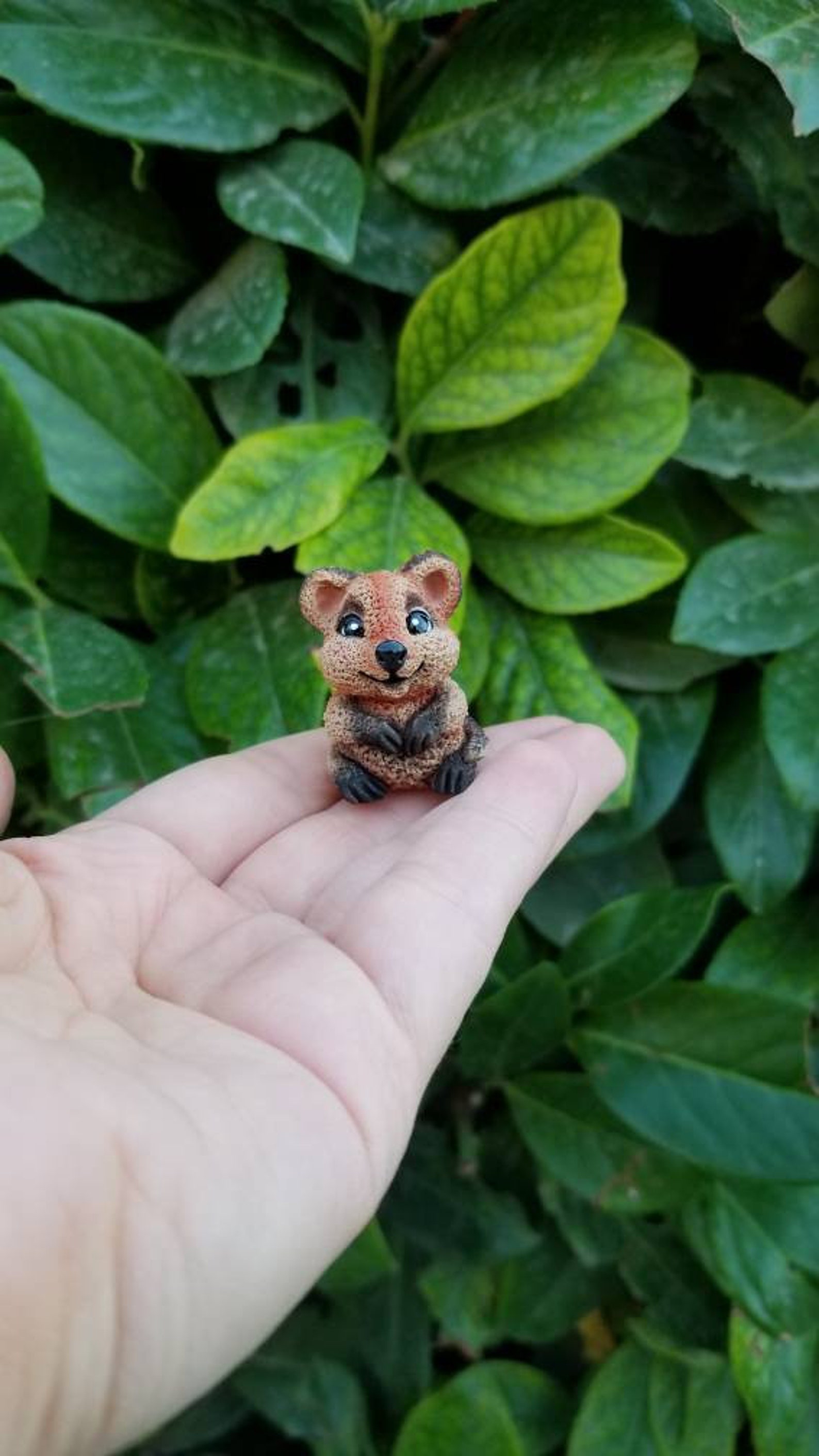 Cute Quokka Miniature Gift, Mini Quokka Sculpture, Quokka Statuette ...