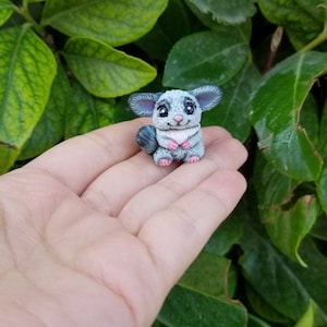 Cute Fairy Animal Miniature From Polimer Clay, Fairy Animal Sculpture ...