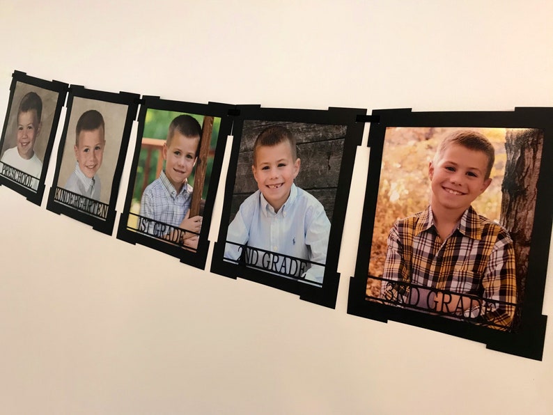 8x10 Graduation Photo Banner K-12 Photo Banner - Etsy