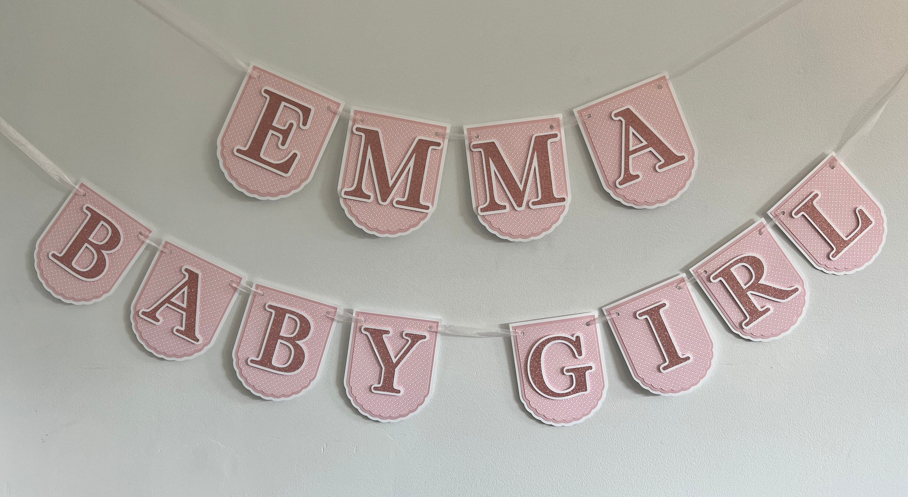 It's A Girl Banner Baby Girl Banner - Etsy