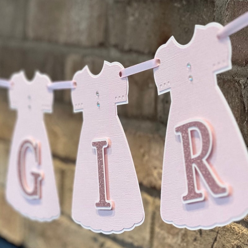 Baby Girl Banner - Etsy