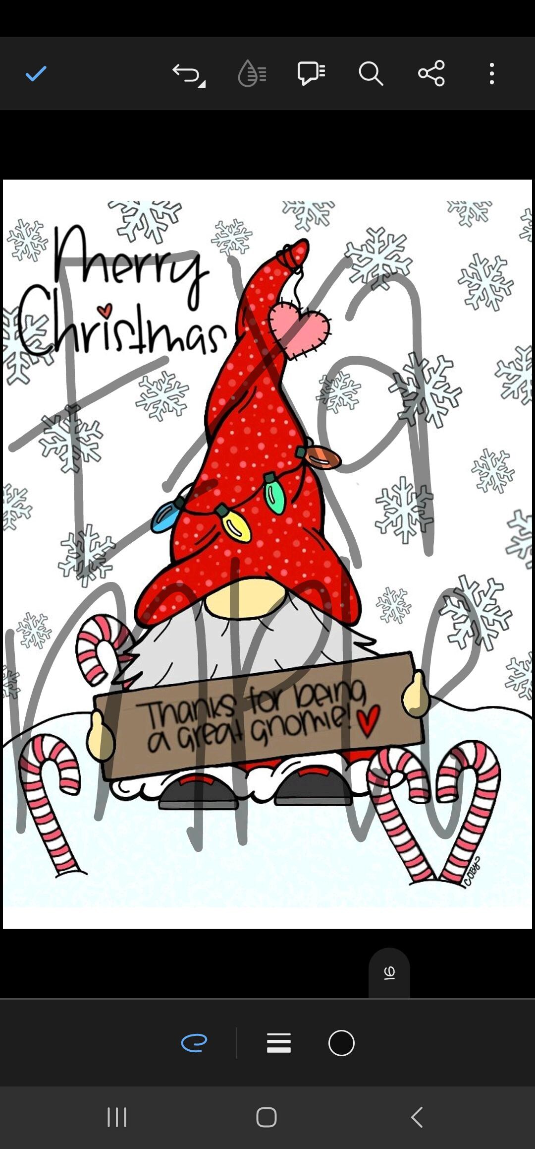 PDF, DIGITAL • Christmas Gnomes, Gnomies. Holiday Themed. PDF, Digital ...