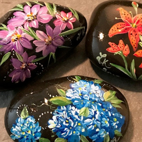 Hand Painted Rocks - Etsy