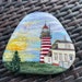 Lighthouse Painted Rock, Hand Painted Personalized Gift for Anyone ...