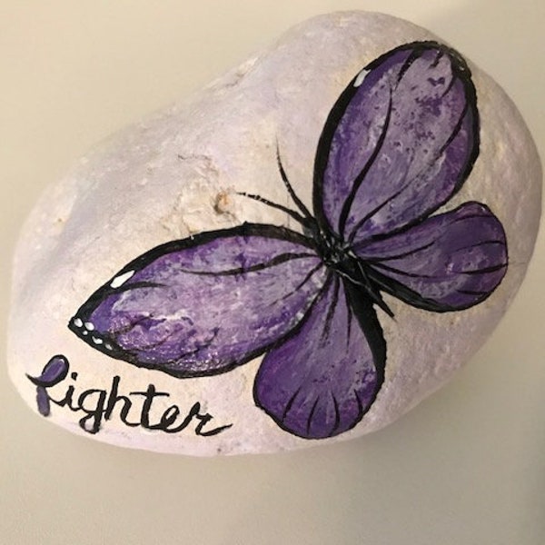 Cancer Rock Art - Etsy