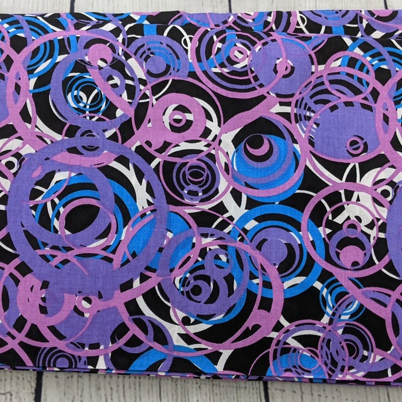 Purple African Fabric - Etsy