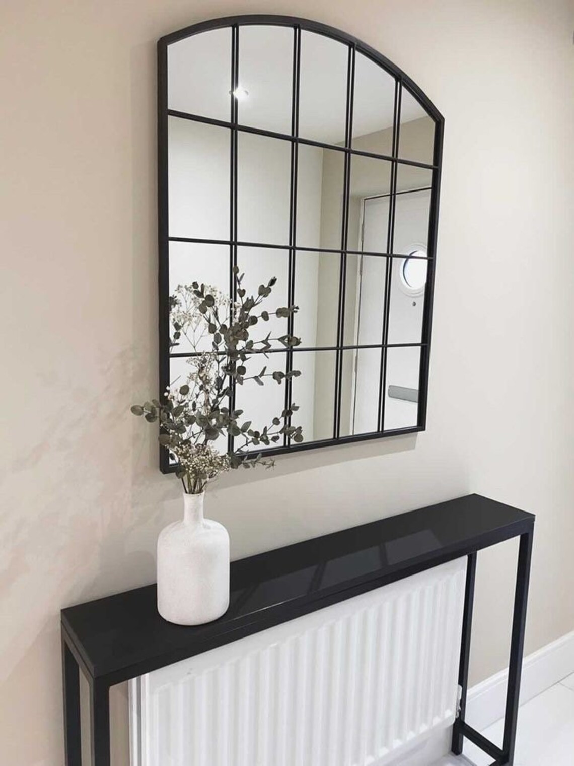 BLACK CONSOLE TABLE Available in Matt or Gloss Finish Any - Etsy UK