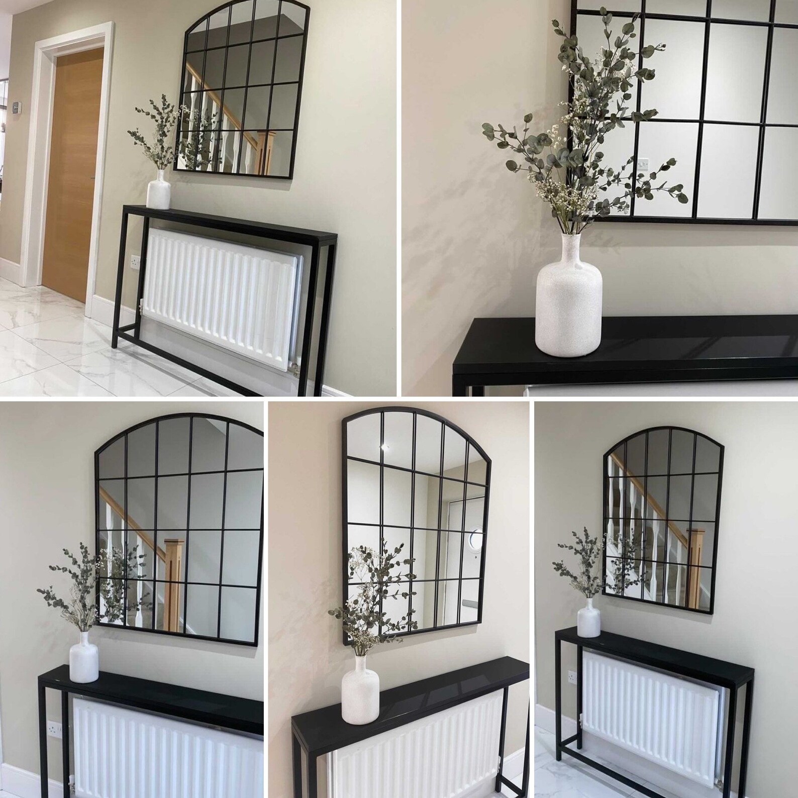 BLACK CONSOLE TABLE Available in Matt or Gloss Finish Any - Etsy UK