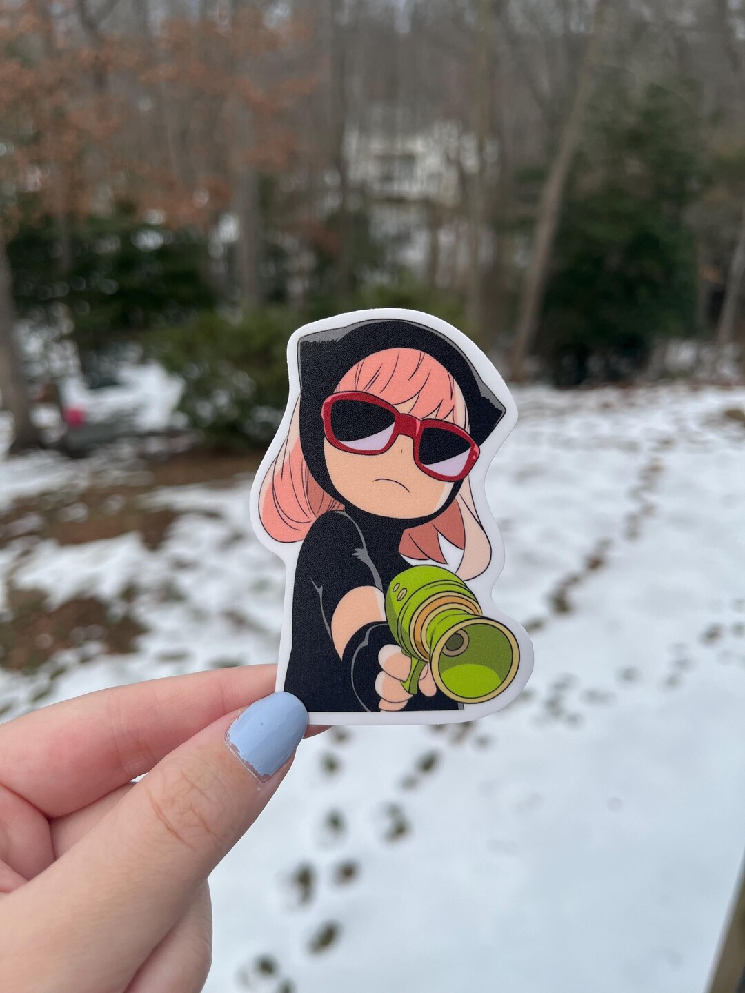 Anya Forger Sticker - Anime Sticker - Spy Fam Sticker - Matte ...