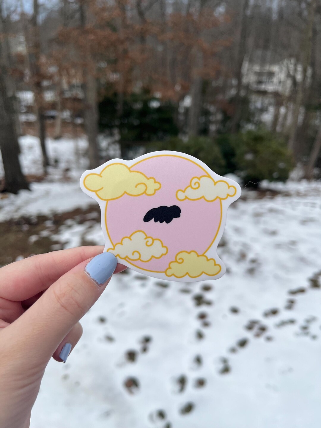 Appa Sticker Anime Sticker Cute Vinyl Sticker Flying Bison Waterproof ...