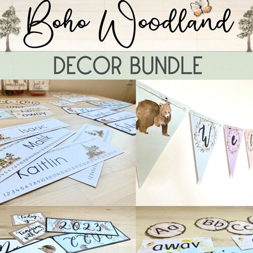 Classroom Decor Bundle Elementary Decor Package Boho - Etsy