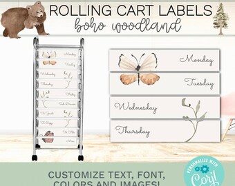 10 Cart Labels - Etsy