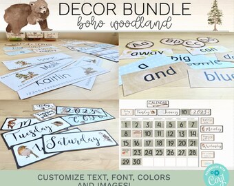 Woodland Classroom - Etsy