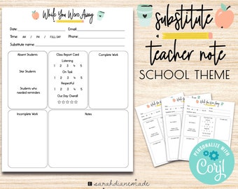 While You Were Away - Etsy