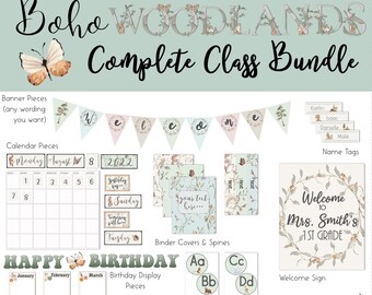 Classroom Theme Woodland - Etsy