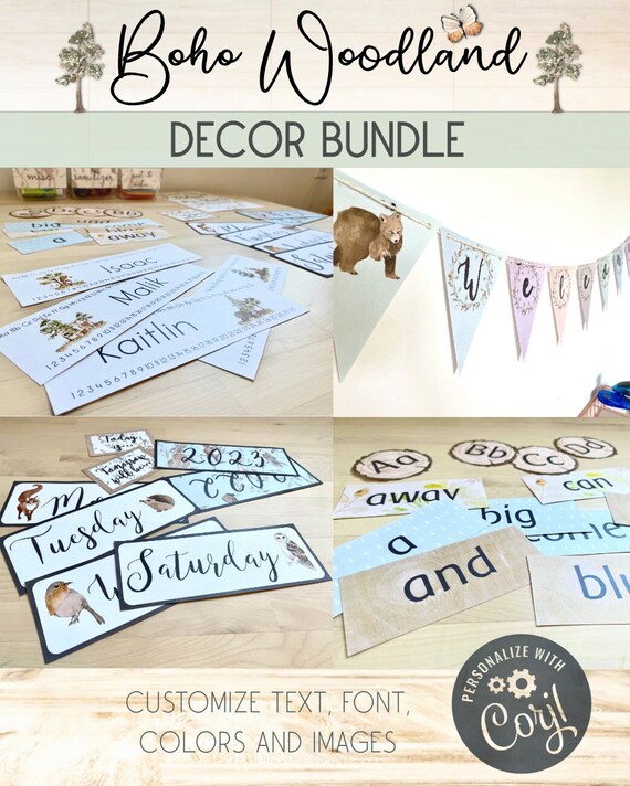 Classroom Decor Bundle Elementary Decor Package Boho - Etsy