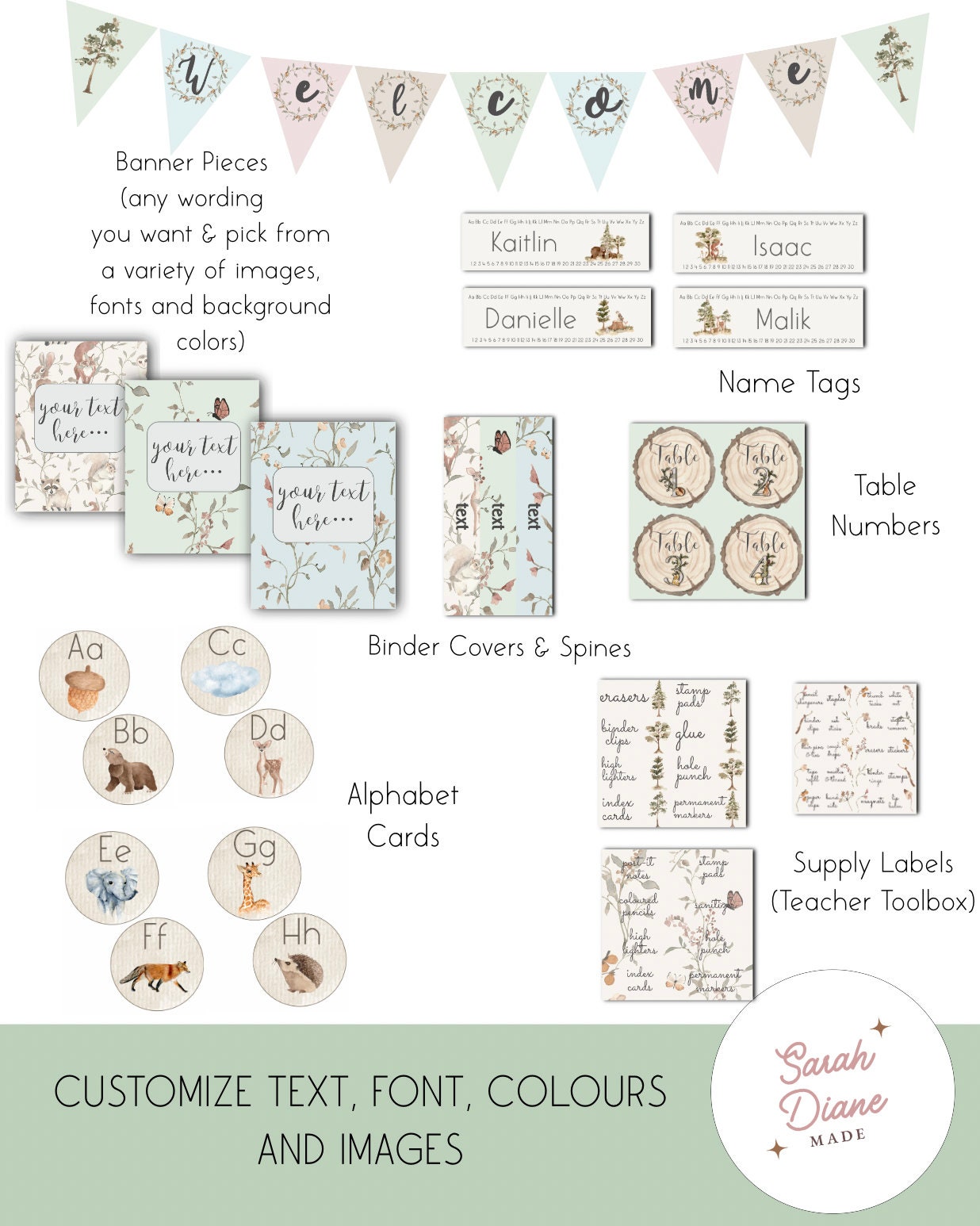 Classroom Decor Bundle Elementary Decor Package Boho - Etsy