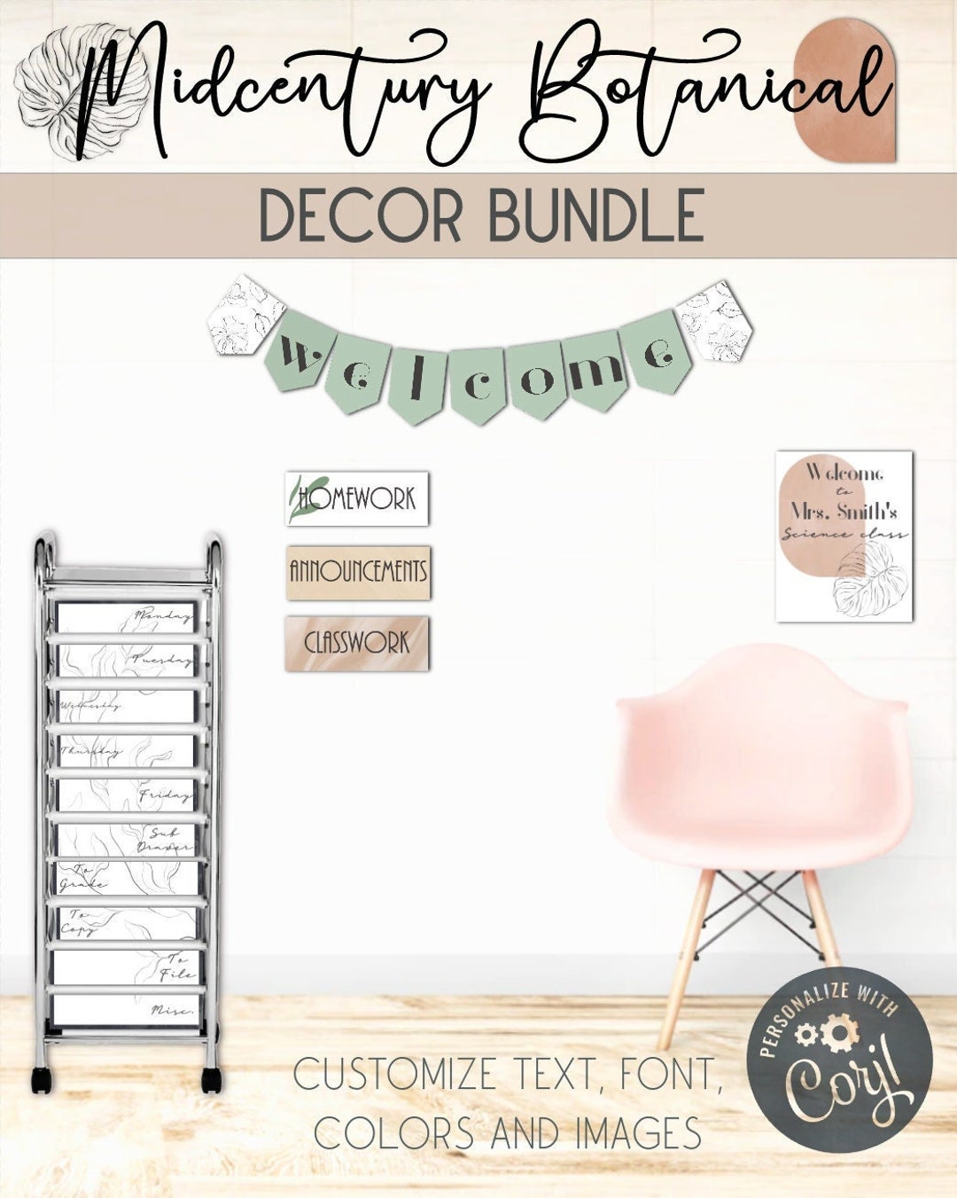 Middle & High School Classroom Decor Bundle | Middle High School ...