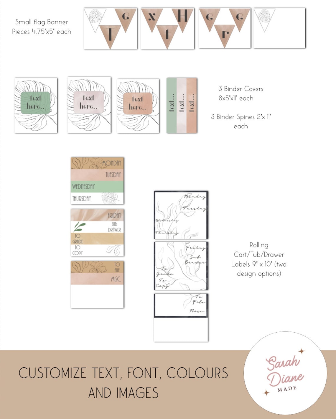 Middle & High School Classroom Decor Bundle Middle High - Etsy