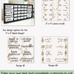 Teacher Toolbox Labels | Elementary Classroom Decor| Boho Woodland ...