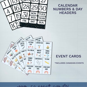 Calendar | Elementary Classroom Decor Bundle | SPACE Theme | Editable ...