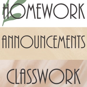 Middle & High School Classroom Decor Bundle | Middle High School ...