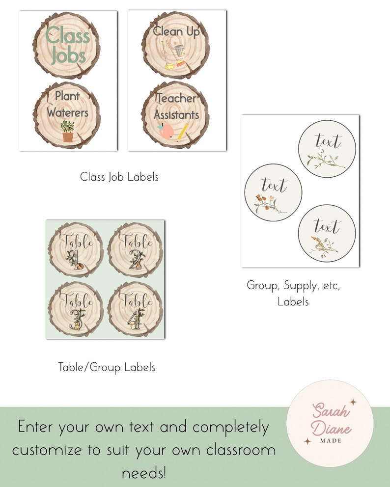 Class Labels Elementary Classroom Decor Bundle Teacher - Etsy