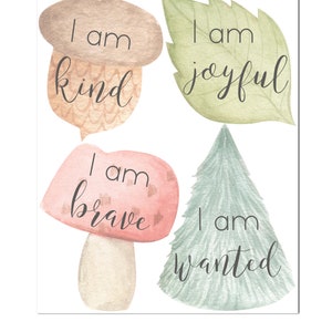 Affirmation Station | Elementary Classroom Decor Bundle | Boho Woodland ...