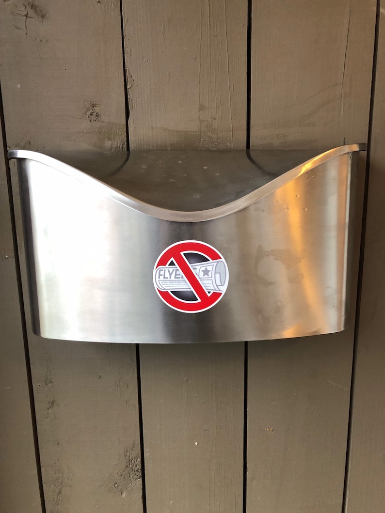 No Flyers Sticker 3 Dia. stop Junk Mail | Etsy