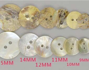 Sea shell buttons | Etsy