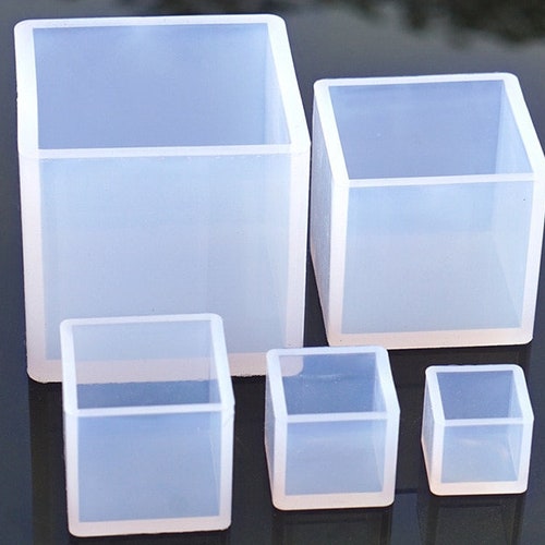 Square Cube Silicone Mold Resin Cube Mold 5cm 3D Cube Craft - Etsy