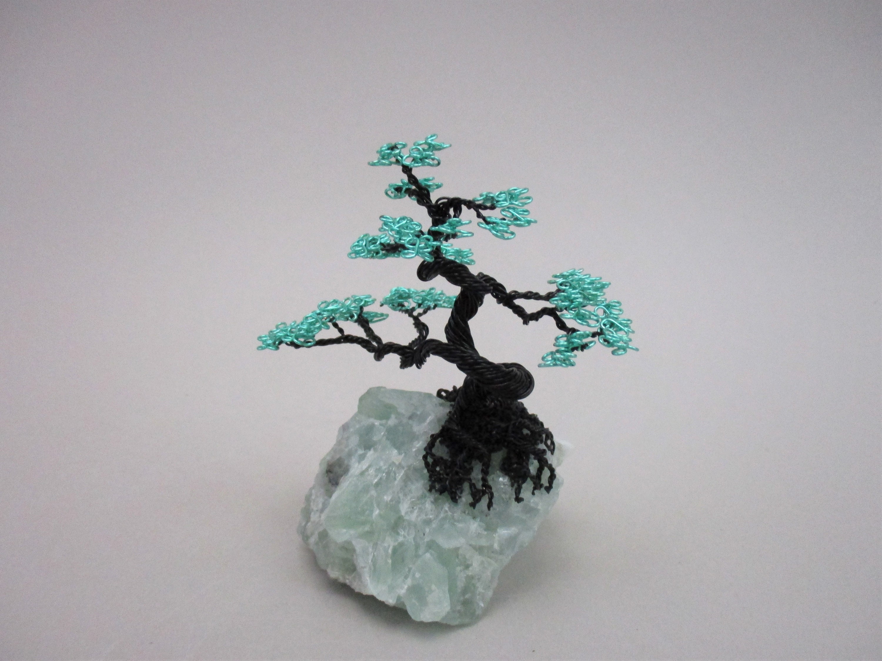Black and Seafoam Green Tree - Etsy