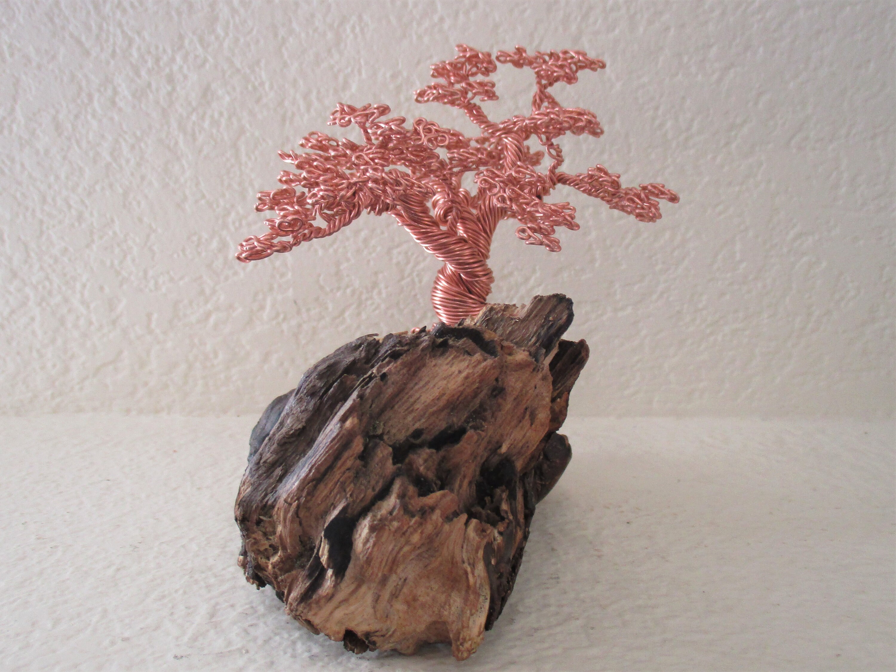 Aluminum Wire Tree on Driftwood - Etsy