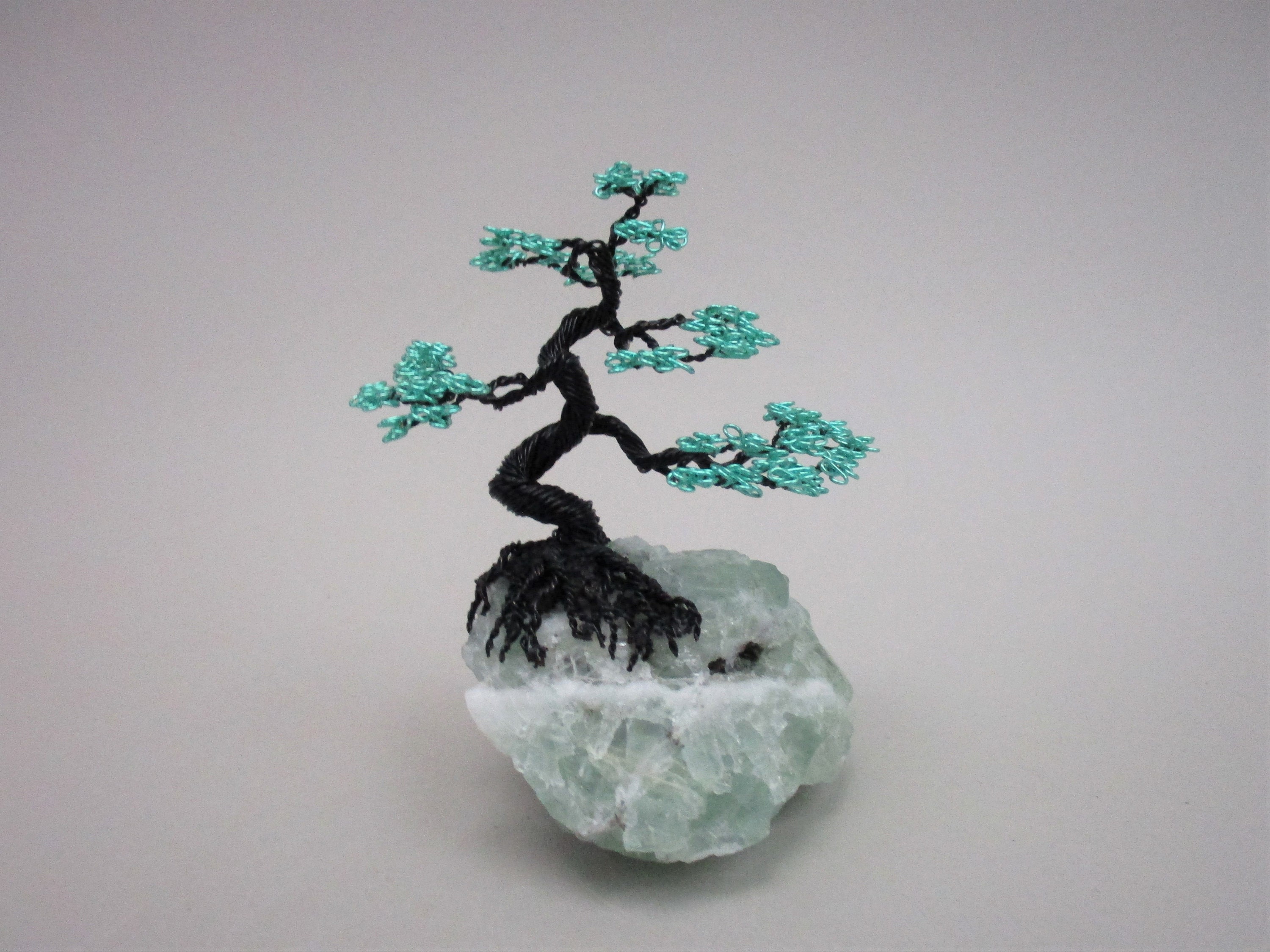 Black and Seafoam Green Tree - Etsy