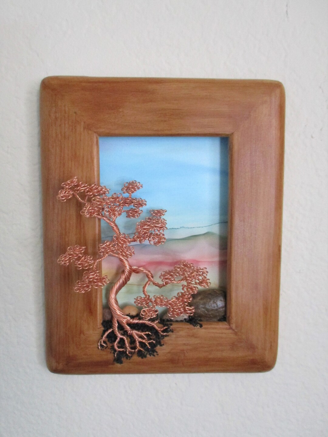 Framed Copper Tree, Gifts - Etsy
