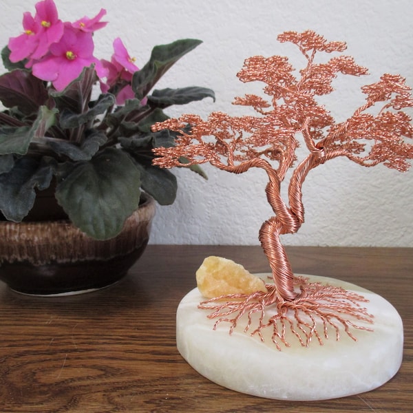 Copper Wire Tree - Etsy