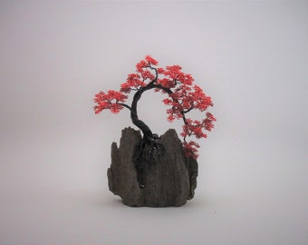 Copper Tree on Unique Driftwood | Etsy