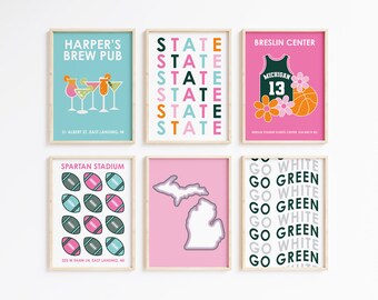 Ohio State University Digital Prints - Etsy