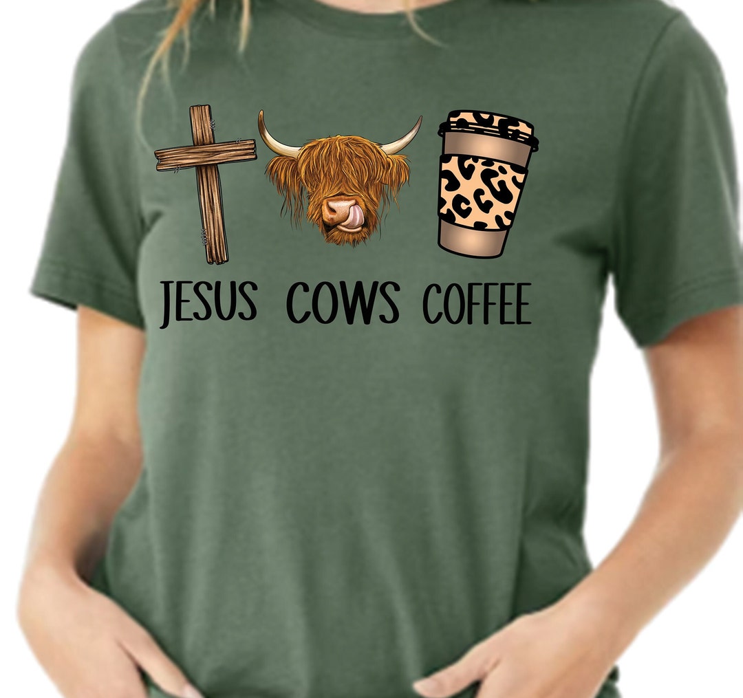 Jesus Cows Coffee Png digital Download - Etsy