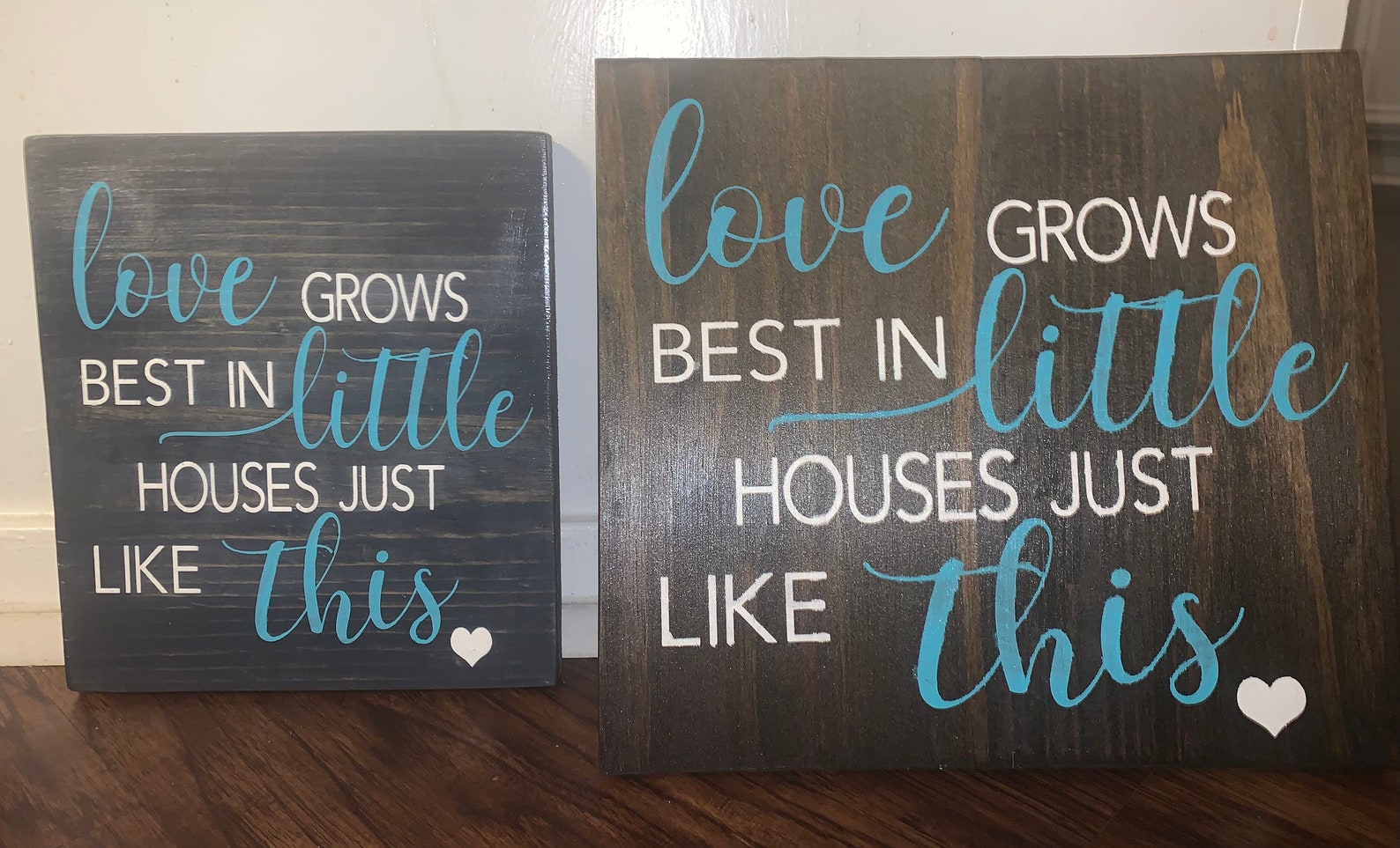 Love Grows Best Sign - Etsy