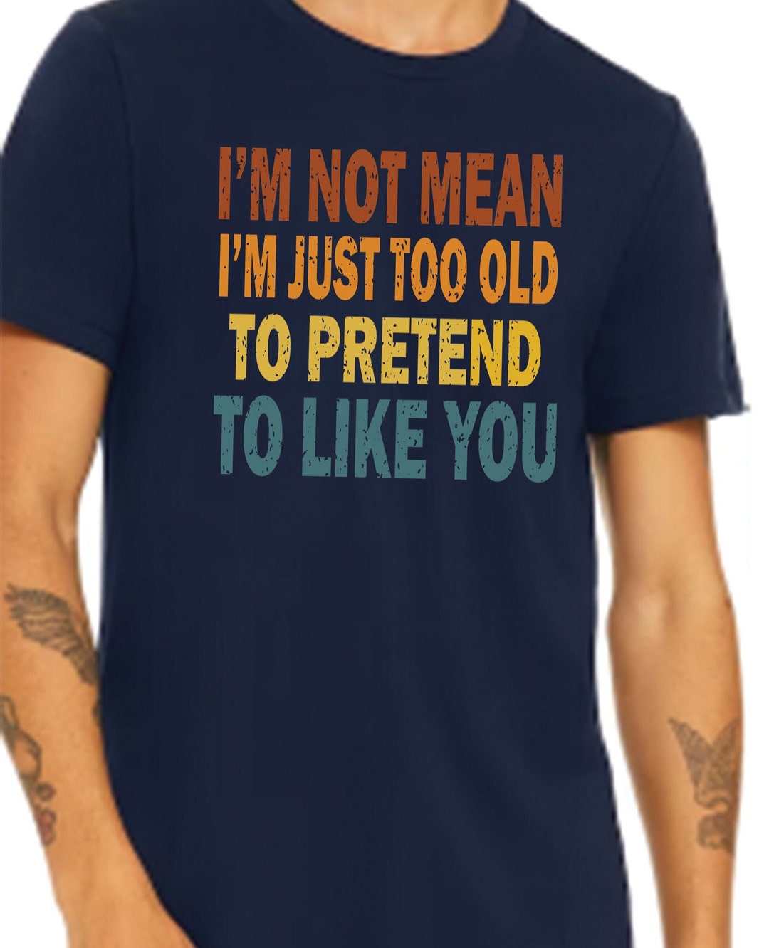 I'm Not Mean Png digital Download - Etsy