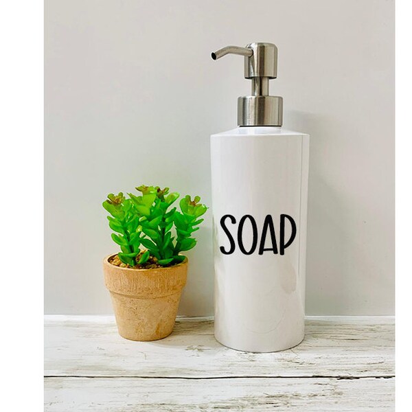 Personalized Soap Dispenser - Etsy