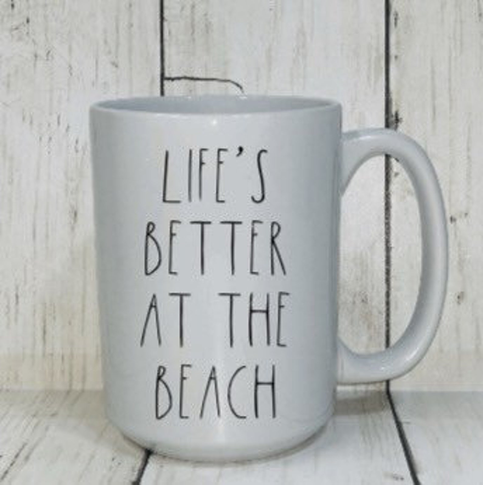 Lake Life Beach Life Summer Fun Coffee Mug Mugs in Rae - Etsy