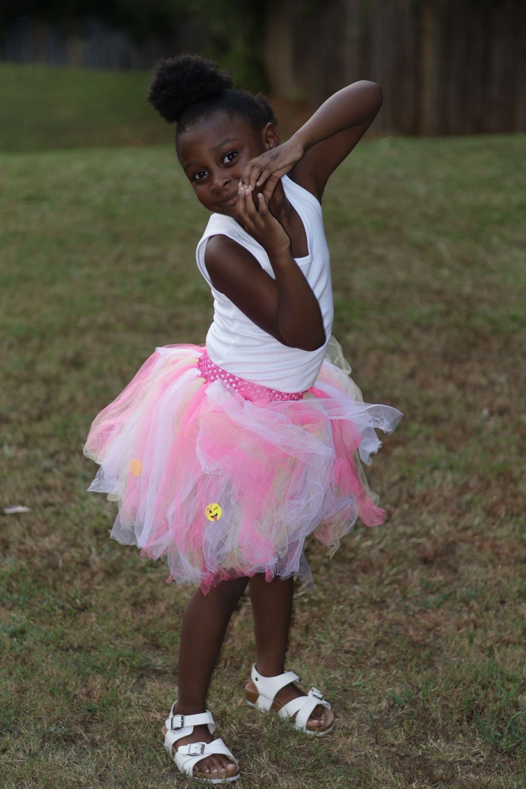 Smiley Emoji Tutu Toddler/children - Etsy