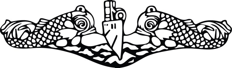 Submarine Warfare Dolphins - Etsy