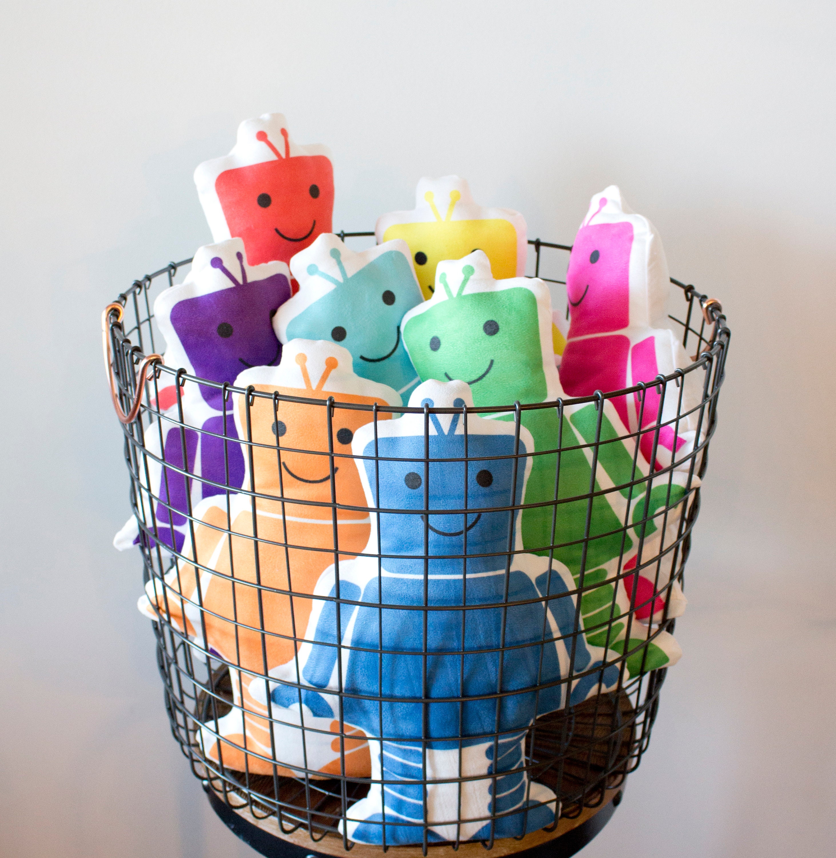 Robot, Robot Plush Pillow, Robot Pillow, Kids Pillow, Nursery Toy ...