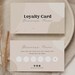 Printable Customer Loyalty Card Design, Canva Template, Boho Reward ...